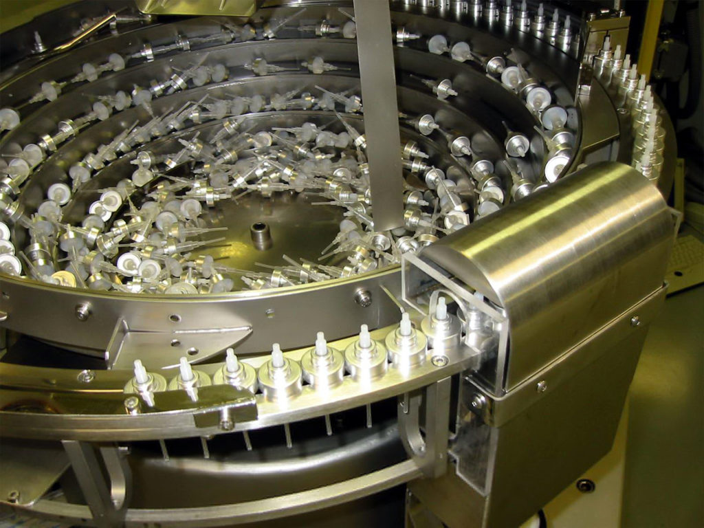 Systèmes de distribution : bol vibrant, rail vibrant, trémie | ICM